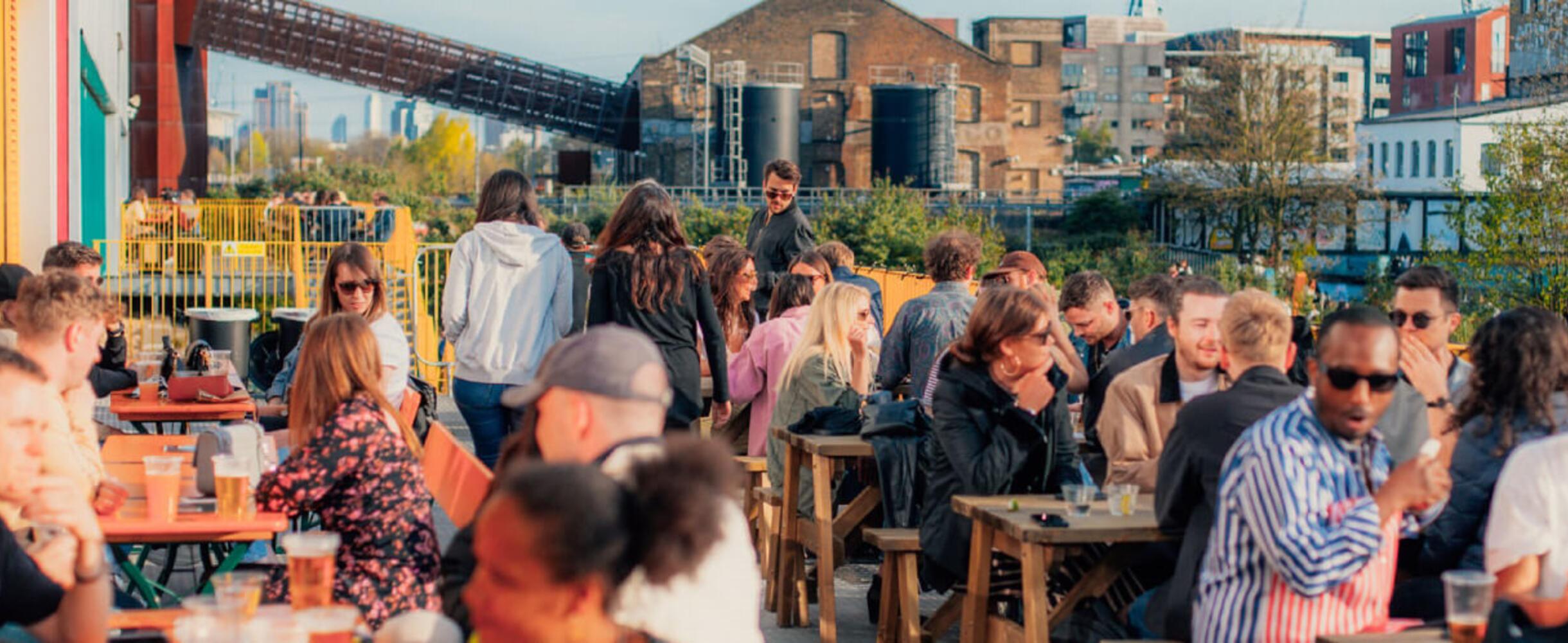 Hackney Bridge: Food Court & Market | Queen Elizabeth Olympic Park